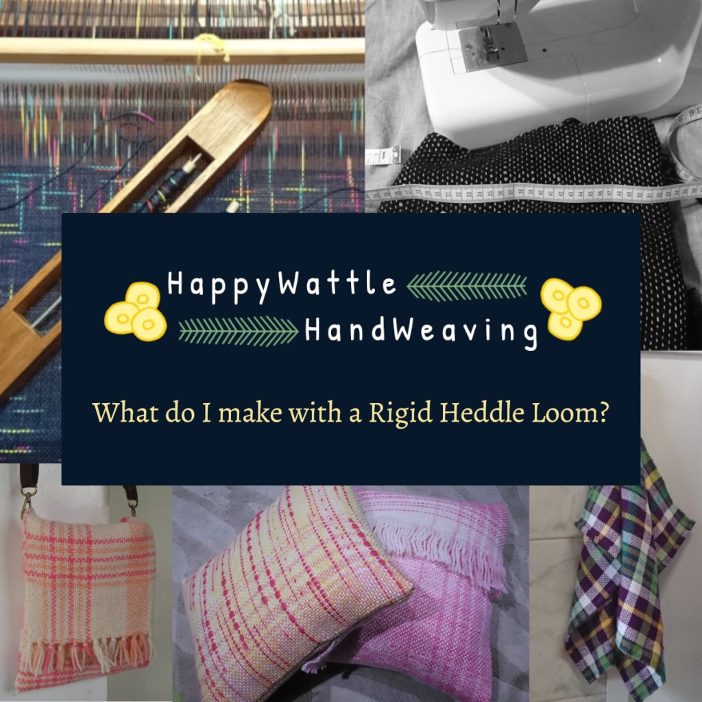 What do I make with a rigid heddle loom? – Happywattle Handweaving